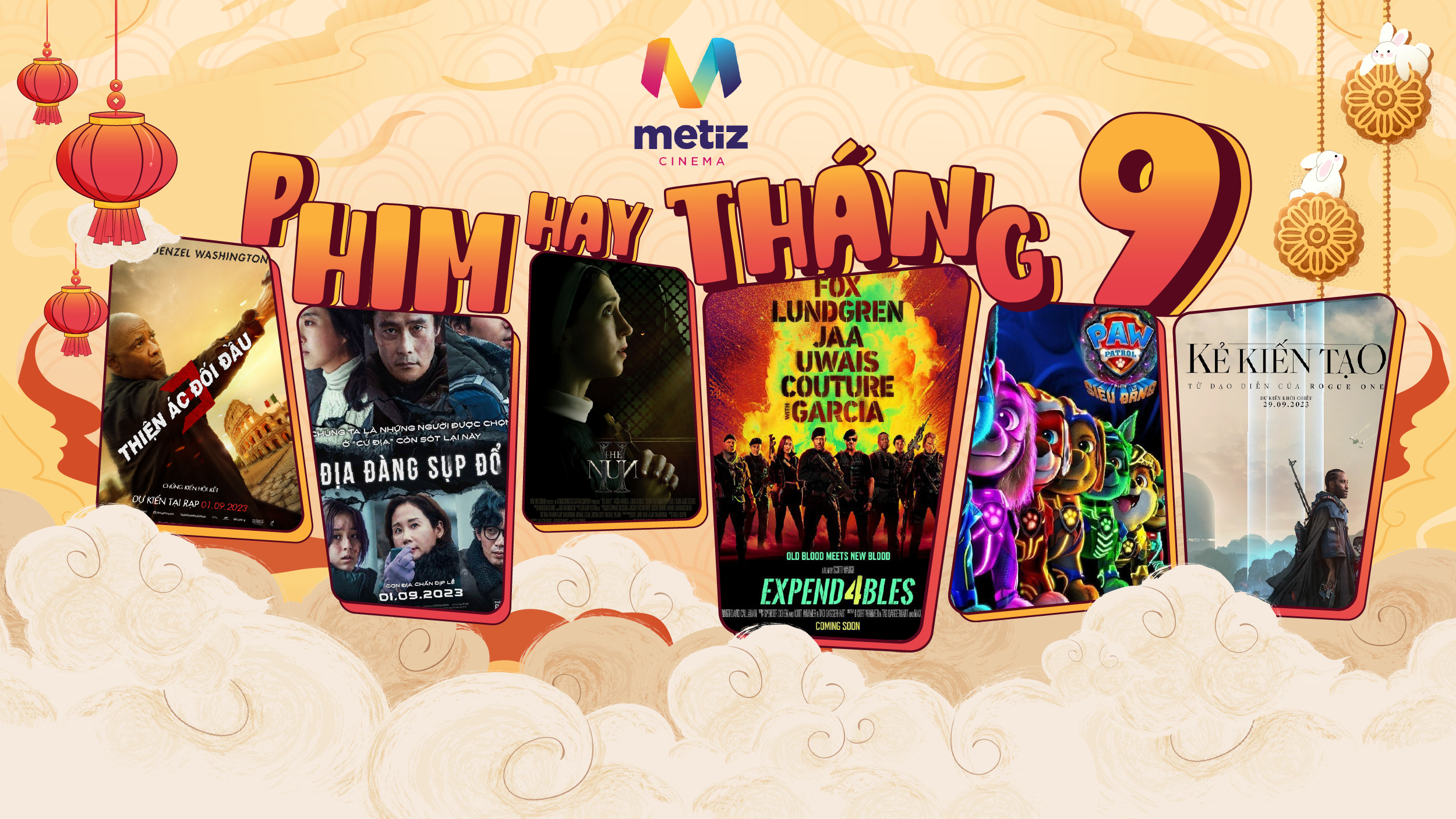 NHỮNG BỘ PHIM HAY SẼ ĐƯỢC TRÌNH CHIẾU TẠI METIZ CINEMA TRONG THÁNG 09/2023