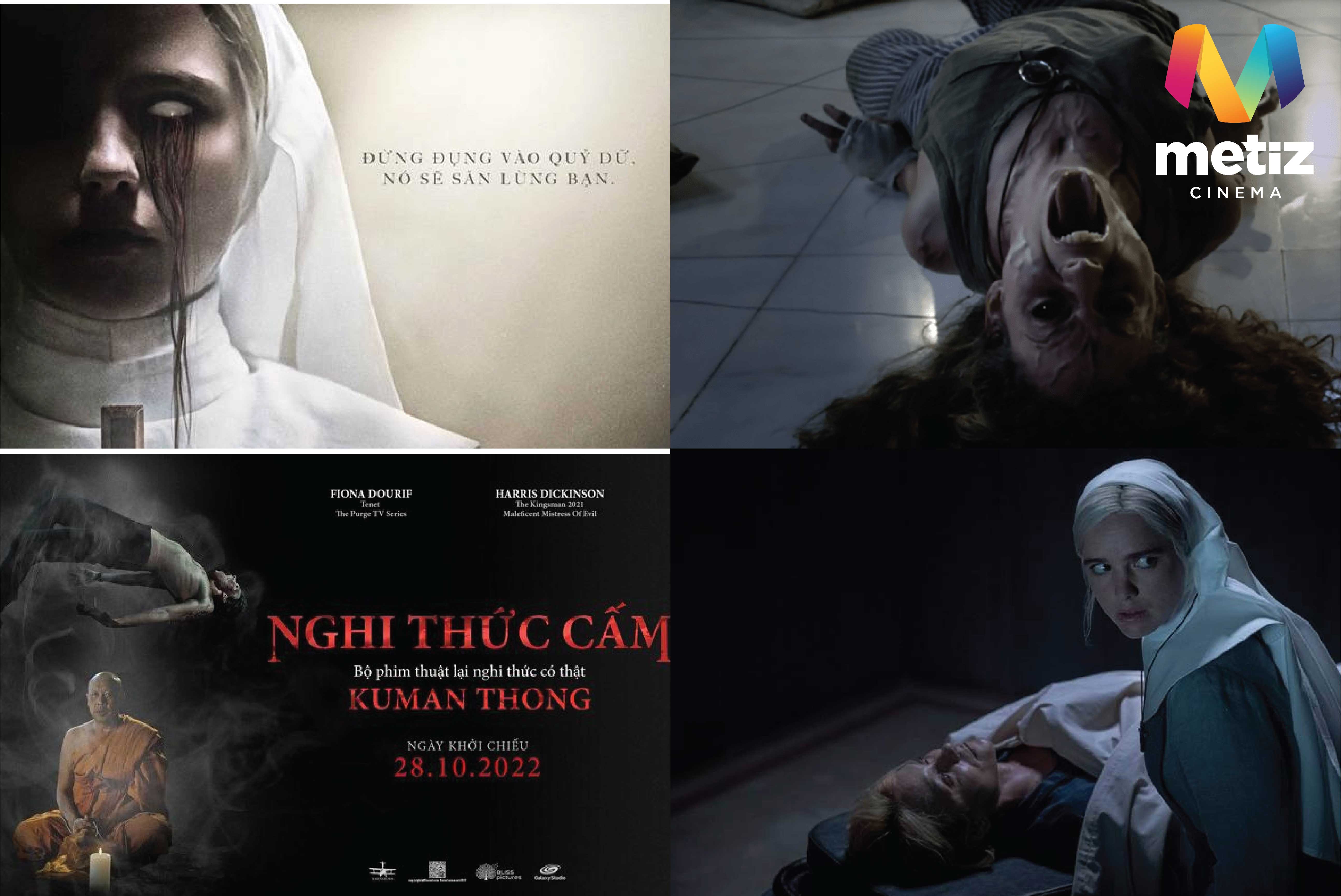 BẬT MÍ NHỮNG BỘ PHIM KINH DỊ MÙA HALLOWEEN TẠI RẠP METIZ